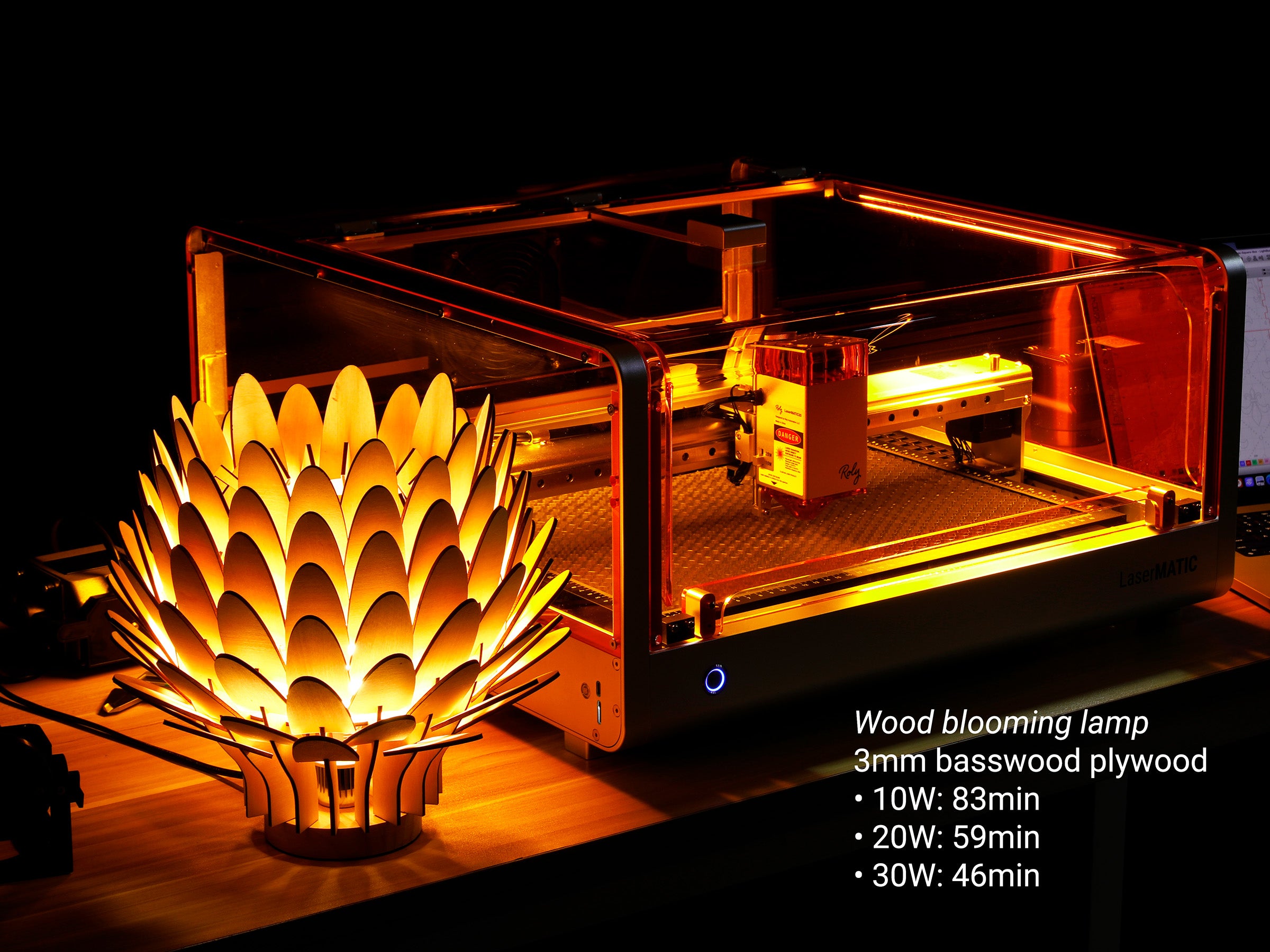 LaserMATIC Mk2, Diode Laser Engraver Available in 10W, 20W and 30W Con ...